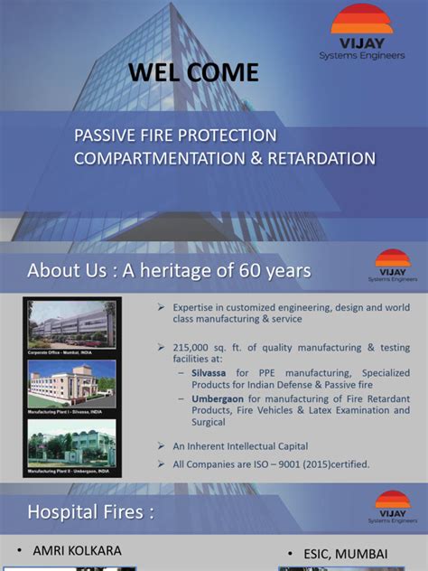 Passive Fire Protection Compartmentation And Retardation Pdf Wall