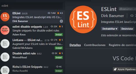 Visual Studio Code Eslint Truewfile