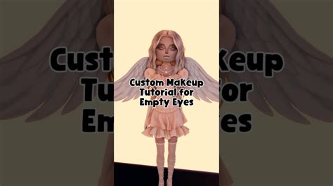 Dti Custom Makeup Tutorial For Ethereal Look Blank Or Empty Eyes
