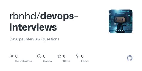 Github Rbnhddevops Interviews Devops Interview Questions · Github