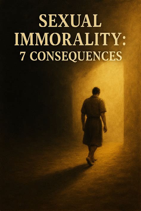 7 Profound Consequences Of Sexual Immorality