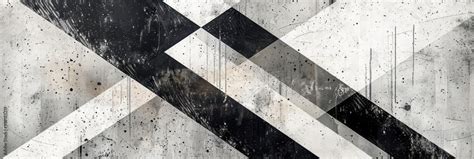 Tribal Aztec Pattern With A Neutral Color Palette Of Black White And