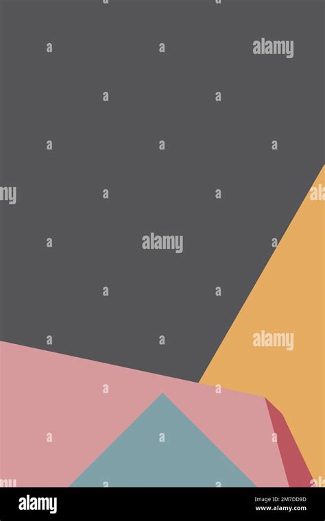 Architecture Abstract Poster Cover Poster With Geometric Shape