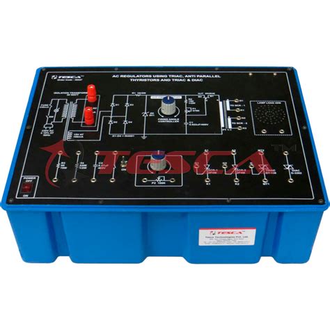 Ac Regulators Using Triac Anti Parallel Thyristor And Triac And Diac With Power Supply