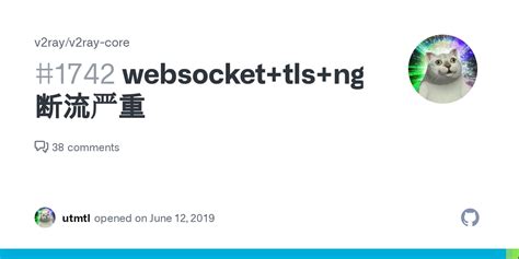 websocket tls nginx cdn断流严重 · issue 1742 · v2ray v2ray core · github
