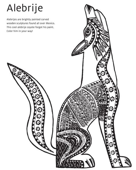 Kathys Art Project Ideas Alebrije Or Animalito Paper Craft For