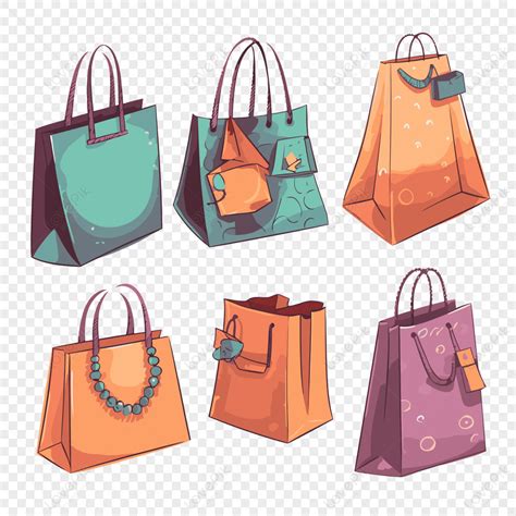 Shopping Bags Sticker Cartoon Png Image Free Download And Clipart Image