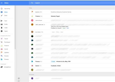 Google Testing New Gmail Interface Design
