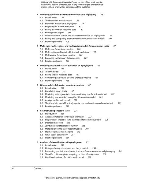 Phylogenetic Comparative Methods In R Princeton University Press