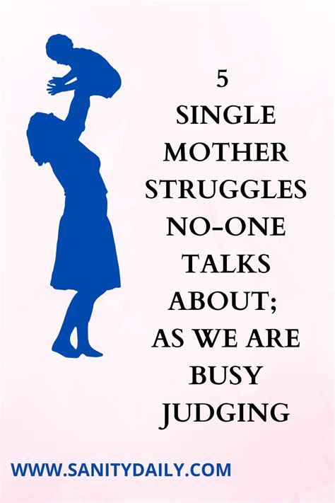5 Single Mother Struggles No One Talks About Artofit