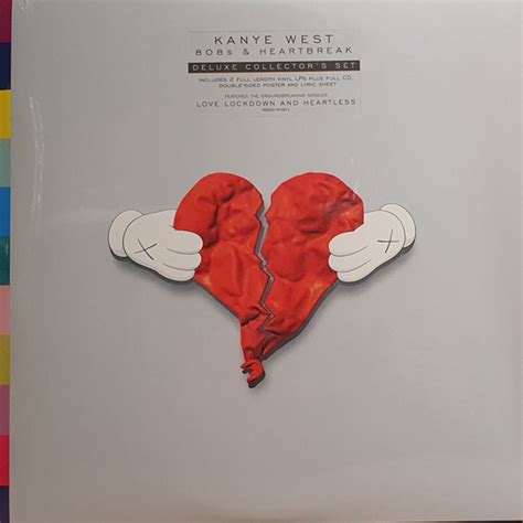 Kanye West 808s And Heartbreak Deluxe Edition Double Vinyl Plus Cd