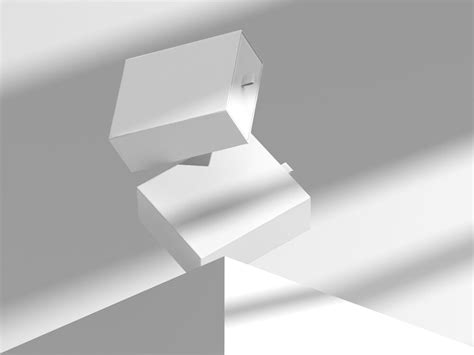 Floating Two Slide Box Free Mockup The Dezign