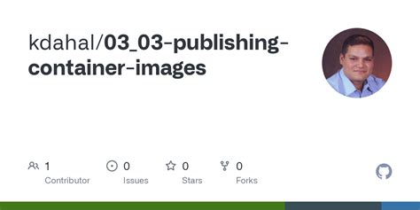 Github Kdahal Publishing Container Images