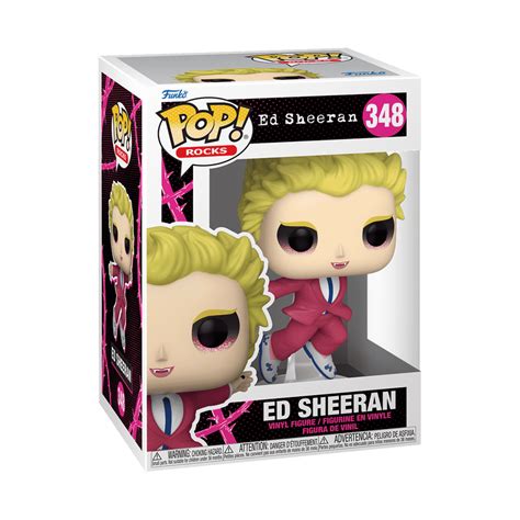 Pop Ed Sheeran In Pink Suit