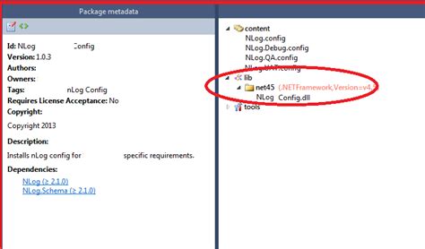 C Nuget Package Generation Exclude Lib Folder Stack Overflow