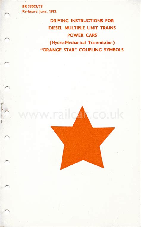 Class 125 Dmu Diagrams And Drivers Instructions