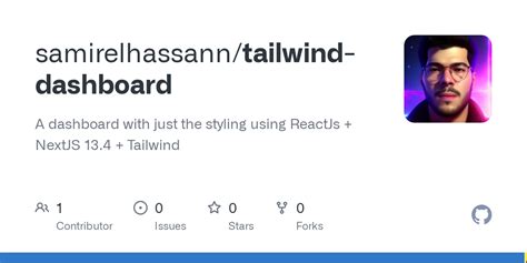 Github Samirelhassanntailwind Dashboard A Dashboard With Just The