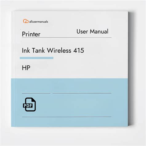 Hp Printer Smart Tank Series Manual Download