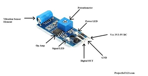 Vibration Sensor Schematic Diagram Circuit Diagram