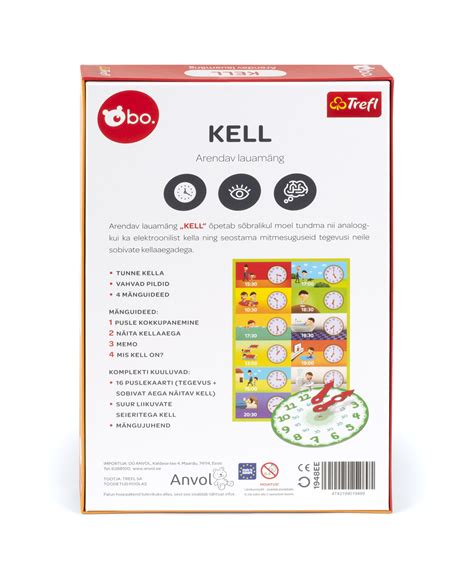 Bo Haridusmäng “kell” Eesti Keeles Murumuna Lastekaubad