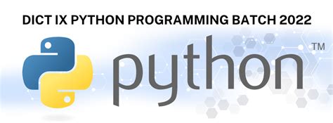 dict ix python programming batch 2022