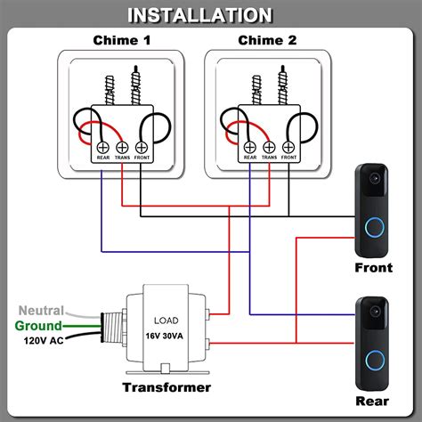 Buy Doorbell Transformer 16v 30va Ac Power Supply Thermostat Power