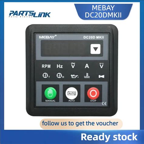 Mebay Dc20d Mkii Generator Control Module Dc20d Small Diesel Genset Controller Panel Usb