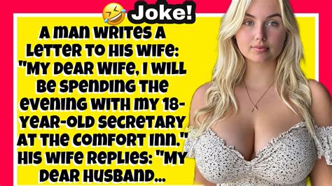 🤣husband Plans Evening With Secretary At Comfort Inn Wifes Reply