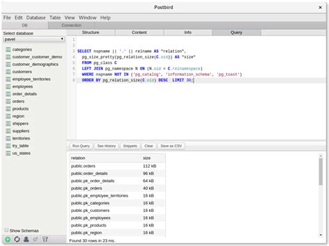 Install Postbird On Linux Snap Store
