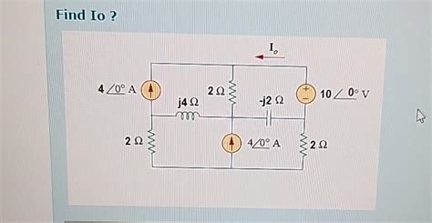 Solved Find Io Show Every Step Chegg Com