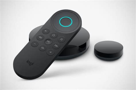 Finally Logitech Universal Remote Has Less Buttons Uses Voice Instead