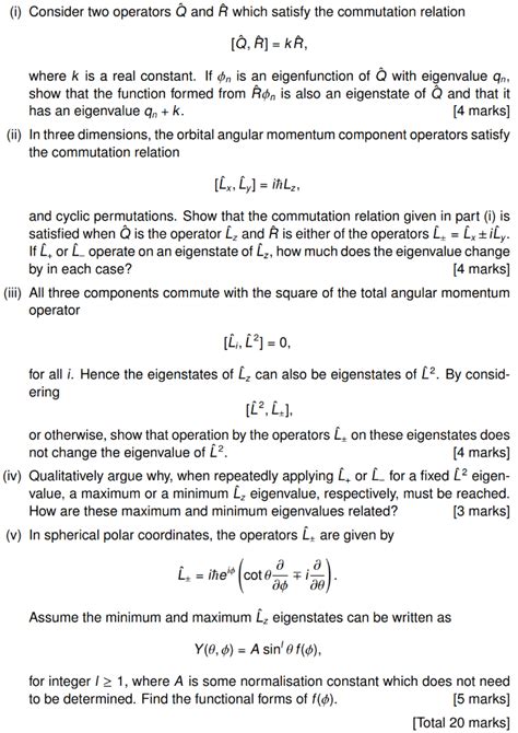 Solved i Consider two operators and Â which satisfy the Chegg