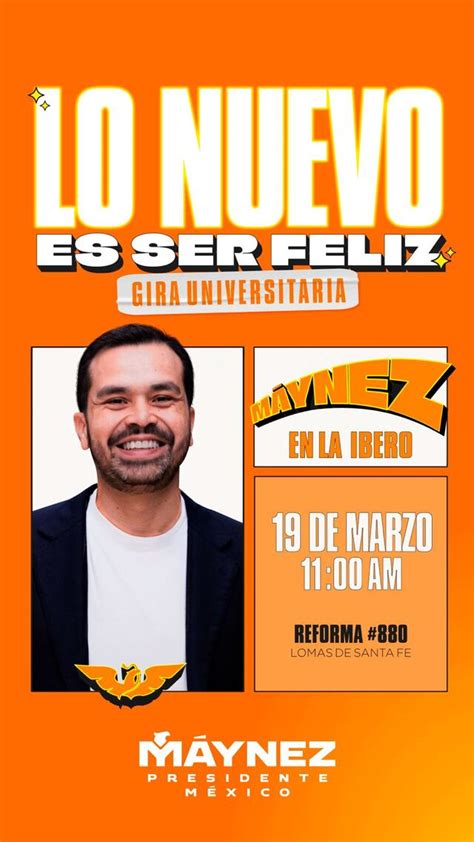 Jorge Álvarez Máynez: Actividades hoy 19 de marzo del candidato de ...