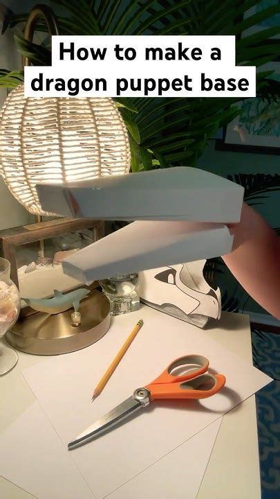 Paper Dragon Hand Puppet