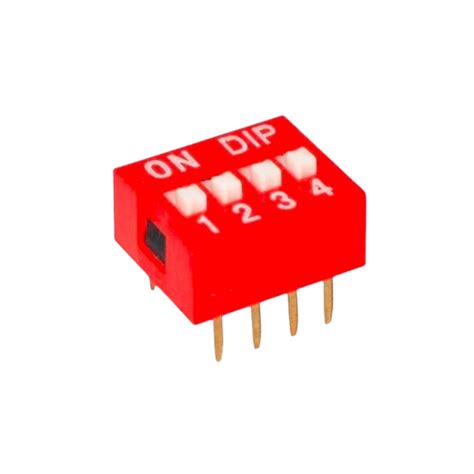 4 Way Dip Switch