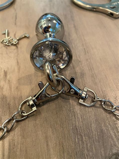 Handcuff Butt Plug Combination Set Plug Emporium