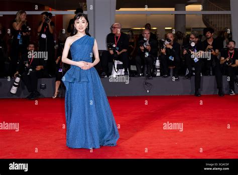 Mana Ashida 82nd Venice Film Festival Red Carpet Of The Movie
