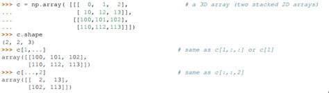 如何用 Numpy 框架创建索引数组？ 知乎