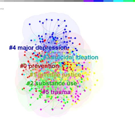 Cluster Visualization Based On The Document Co Citation Network