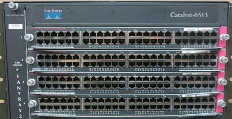Cisco Ws C6513 E Chassis Ws X6148a Ge Ws X6708 10gb Ws X6748 Ge Tx Ws