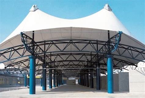 Membrane Structure Shading Shed Canopy Space Frame Membrane