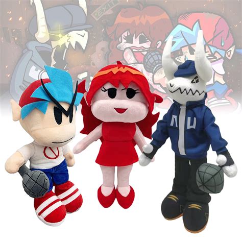 3 Pcs Fnf Tabi Plush Fnf Girlfriend Plushy Toy Fnf Desertcart Antigua And Barbuda