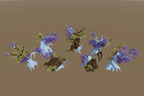 Stylized Sculpting Trees 3d Trees Unity Asset Store