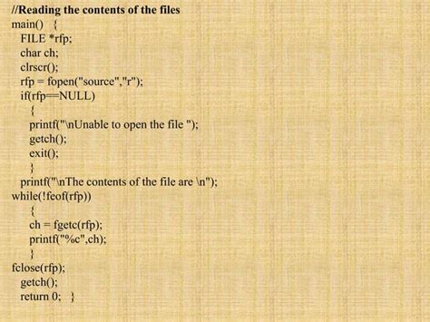 File Handling With Solve Programs Ppt