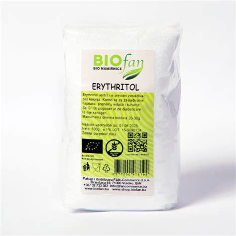 Eritritol Bio Zdrava Hrana Online Shop Tuzla Sarajevo Mostar