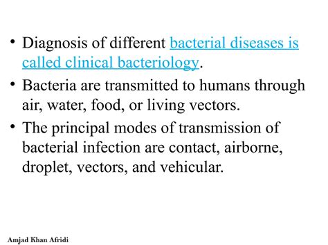 Introduction To Clinical Bacteriology Pptx