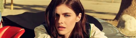 Alexandra Daddario In Alex Tag Heuer Shoot K Wallpaper Download