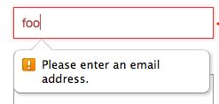 Javascript Customizing Bootstrap S Validation Tooltip Stack Overflow