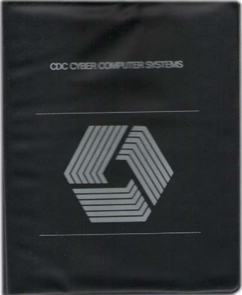 Cdc Cyber Computer Systems Manuals Manual Computing History