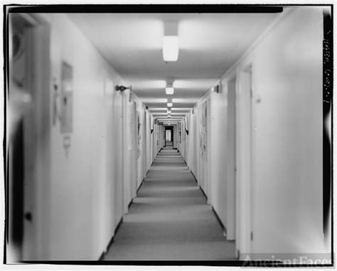 7 Interior View Of Office Corridor In South Section Of